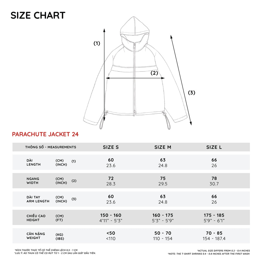 HADES DUPLE PARACHUTE JACKET
