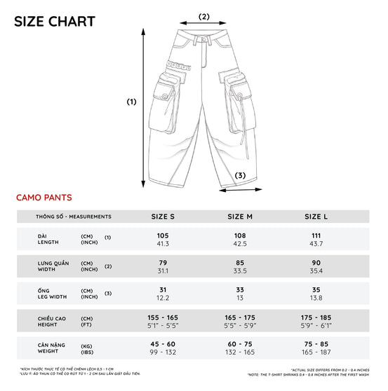 HADES COMBAT PIXEL PANTS